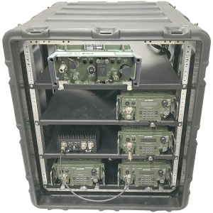 Integrated 5 Transceivers Amplified Communication Case - ABP